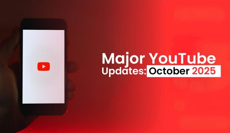 Major YouTube Updates October 2025 | New Features